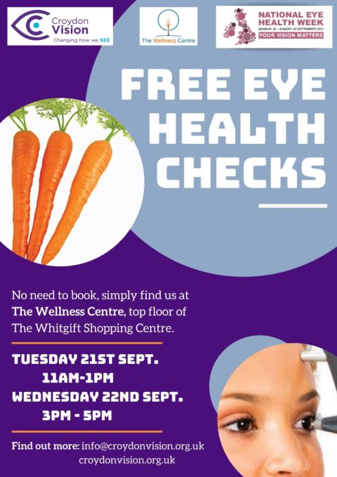Croydon Vision offering free Eye Health Checks at The Whitgift Centre ...